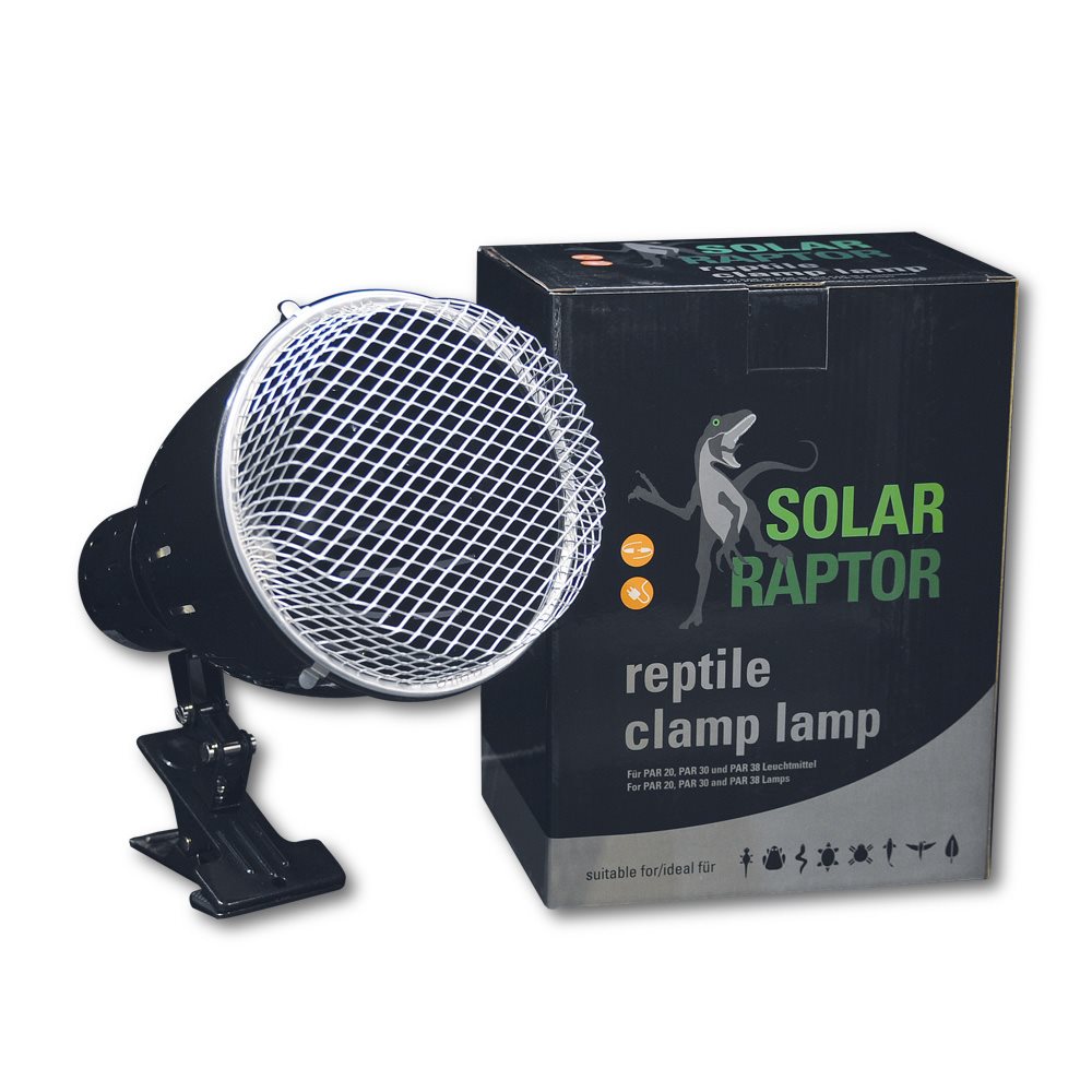 Solar Raptor - HID armatur - Reptile ClampLamp L – Terrariebyggarna AB